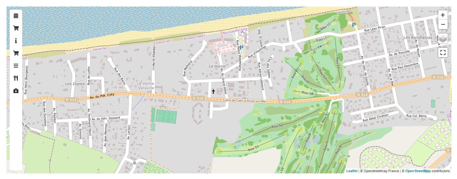 La carte interactive - Mairie de Varaville