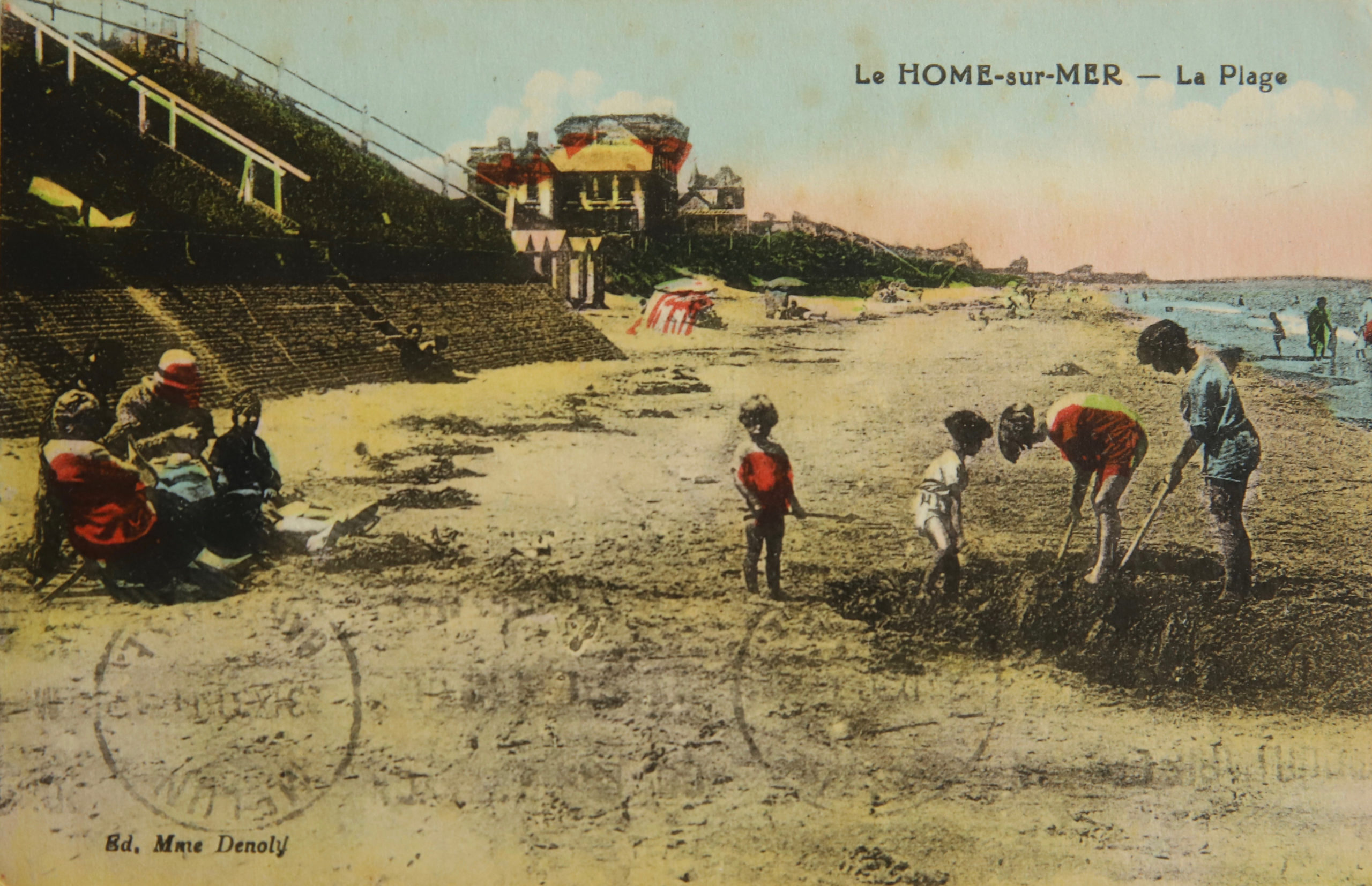 Les scènes de plage - Mairie de Varaville