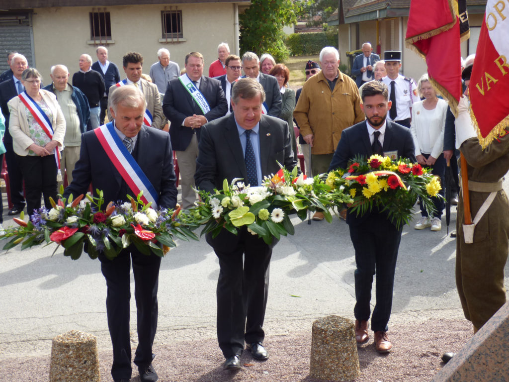 Commémoration de la libération de Varaville : plus de 100 personnes ...