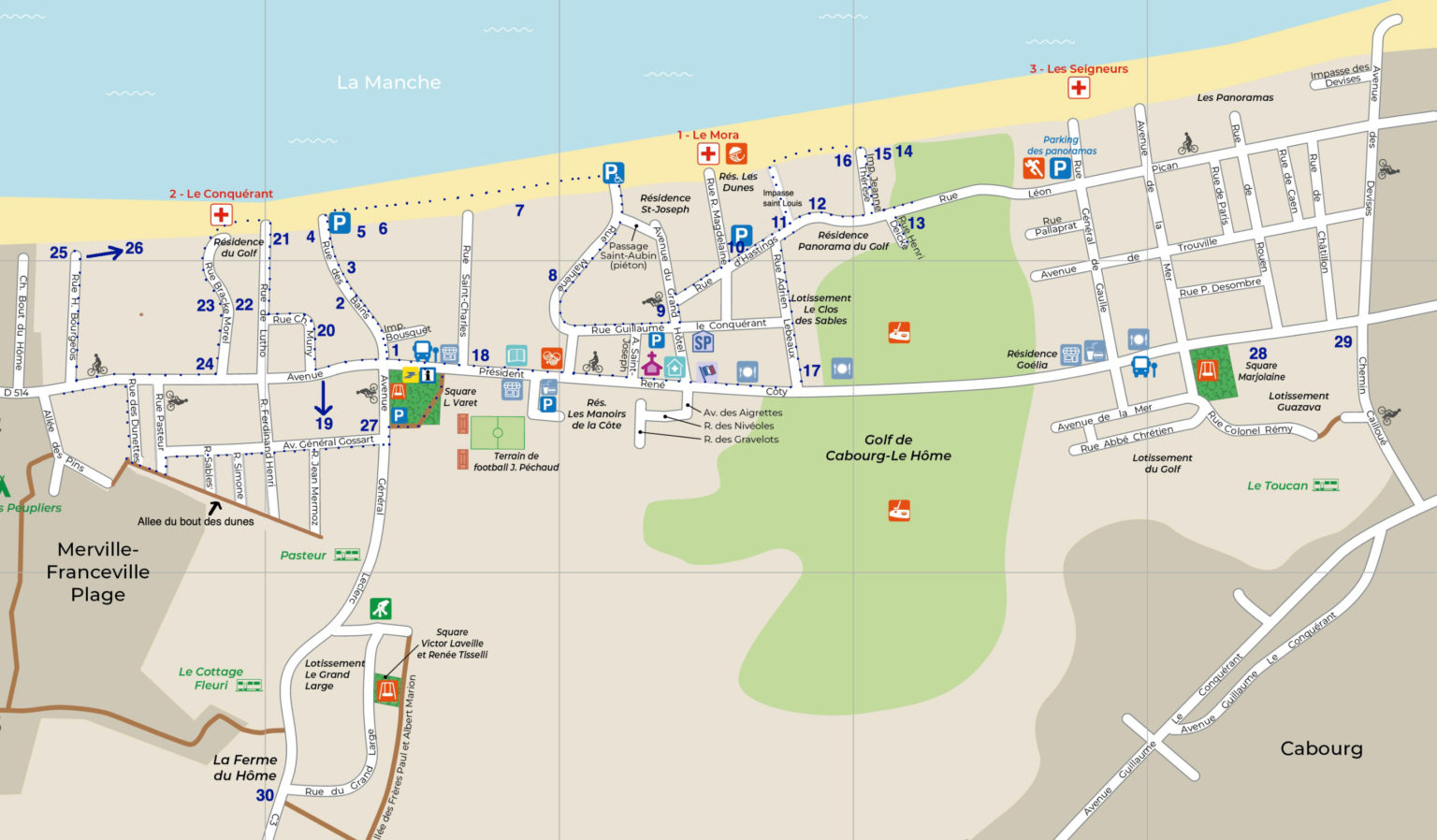 Le circuit pédestre "Les flâneries du Hôme - Au détour de ses villas ...