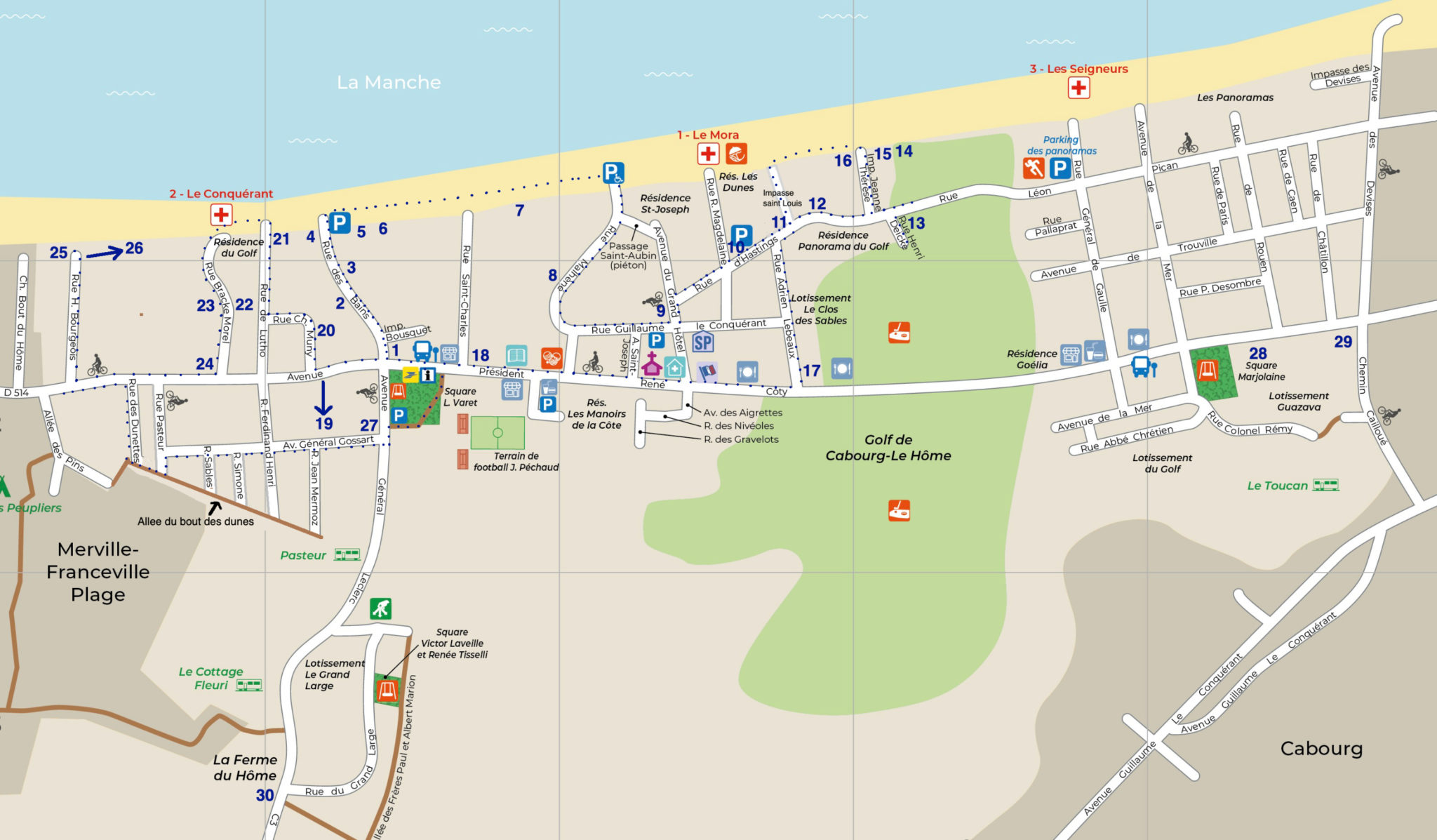 Le circuit pédestre "Les flâneries du Hôme - Au détour de ses villas ...